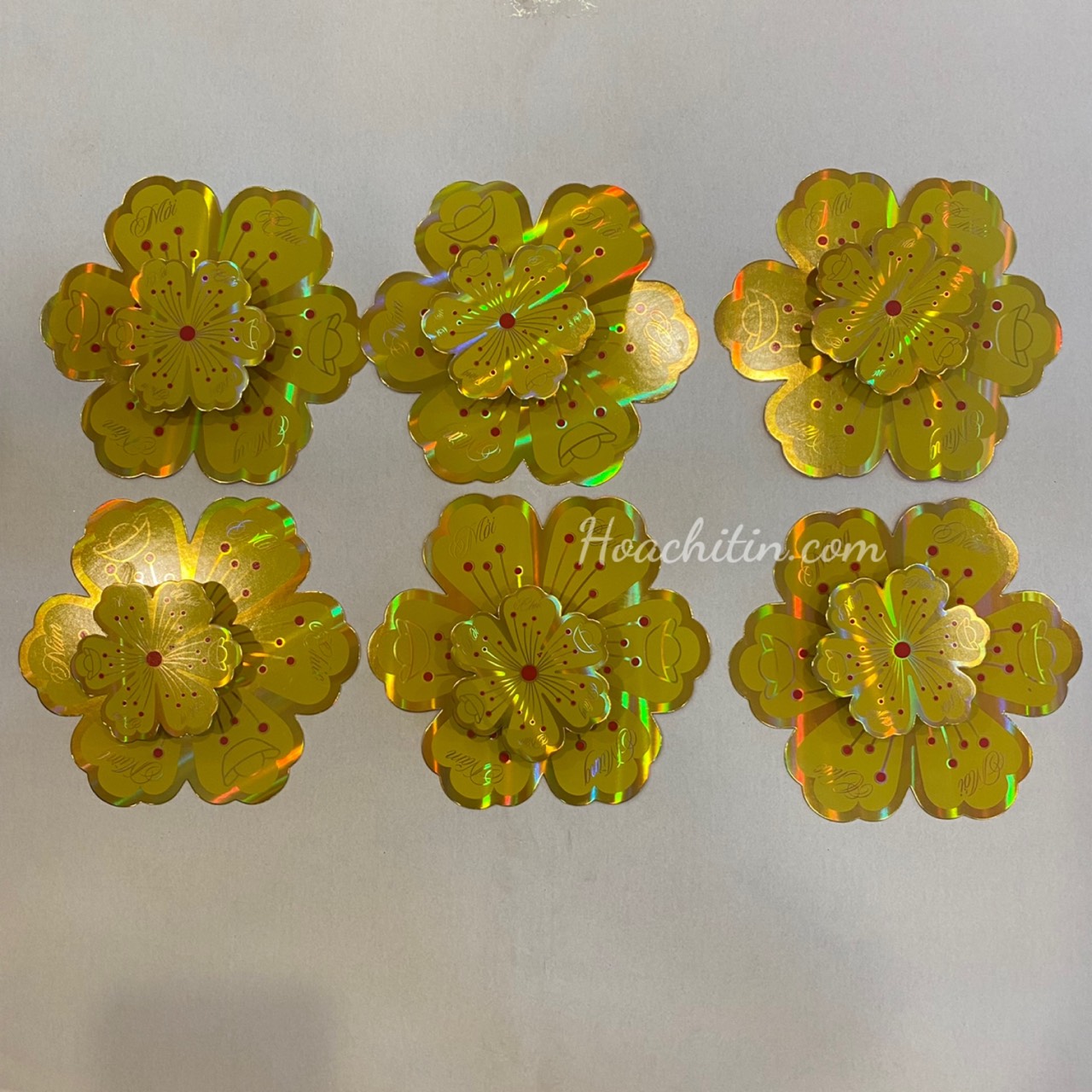 Cây mai giả, Trang trí tết, Bao lì xì - HOA CHÍ TÍN